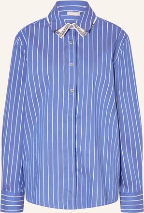 Liu Jo Liu Jo Hemdbluse Mit Abnehmbarem Kragen blau