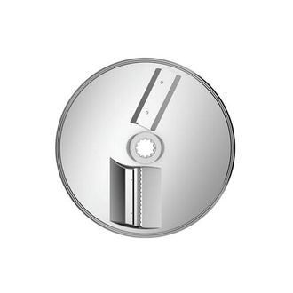 Bosch SuperCut-Schneidescheibe MUZ9SC1, Zubeh&ouml;r passend f&uuml;r K&uuml;chenmaschine Serie 8, OptiMUM/Cookit, Zickzack-Messer f&uuml;r pr&auml;zises Schneiden, faserigen Lebens