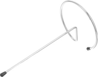 Happyyami Wein Karaffenst&auml;nder Aus Edelstahl Rutschfester Metalldraht Single Spindel Multifunktionaler Goblet Organizer Abtropfhalter F&uuml;r K&uuml;che Bar Restaurant V