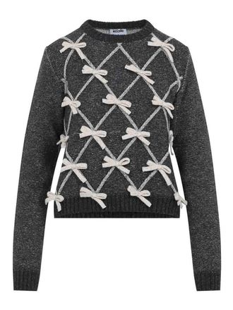Moschino Pull Col Rond - Multicolore