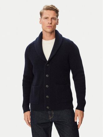 GANT Strickjacke 8050331 Dunkelblau Regular Fit
