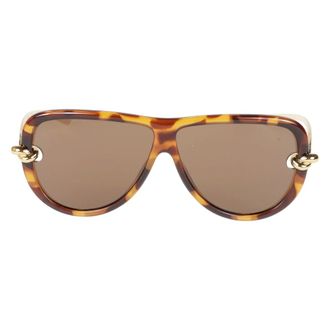 Bottega Veneta Femme, Accessoires, Brun, Taille: ONE Size Lunettes de soleil aviateur Knot