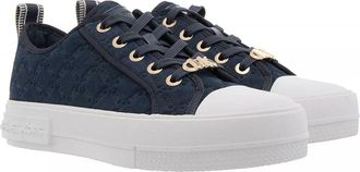 Michael Kors Damen Evy LACE UP Sneaker, Navy, 42.5 EU