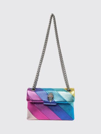 Kurt Geiger Kensington Mini-Tasche von aus genarbtem Leder mit bunten Streifen