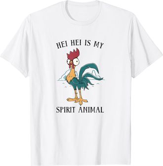 Disney Moana Hei Hei Is My Spirit Animal Portrait T-Shirt