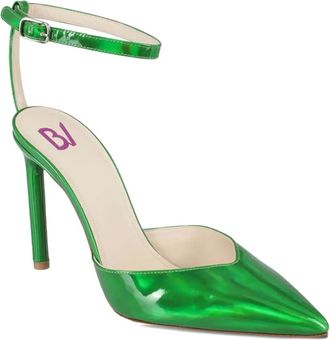 Bettina Vermillon Erin Pumps mit Finish - Gr&uuml;n