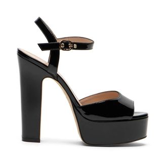 Stuart Weitzman Reade Plateau-Sandalette - - Shoes - Damen - Schwarzk - 40 EU