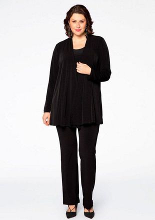 Yoek Cardigan Damen Strickjacke Gro&szlig;e Gr&ouml;&szlig;en