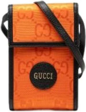 Gucci Sac bandouli&egrave;re mini Pre-owned - Femme - Pre-owned - Orange - Taille: ONE Size