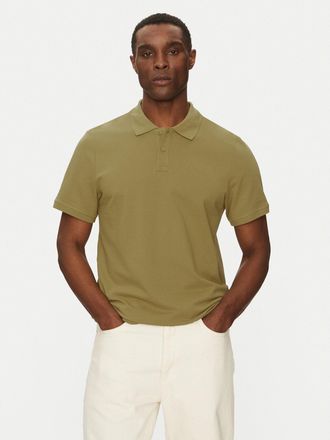 Mustang Jeans Mustang Poloshirt Palco 1016293 Grün Regular Fit