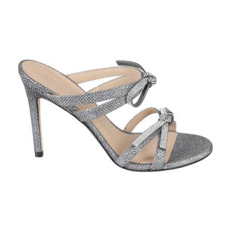 Stuart Weitzman Femme, Chaussures, Gris, Taille: 36 EU Sandales Slides &agrave;