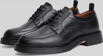 Tommy Hilfiger Schn&uuml;rschuhe aus echtem Leder