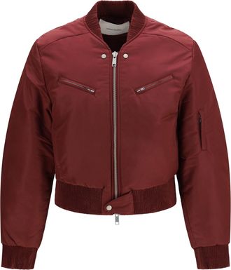 Entire studios Arc Bomber Jacket - Red