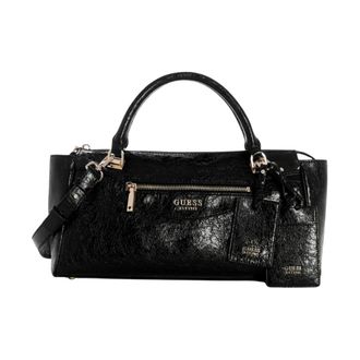 Guess Antonia Petit Sac Bandouli&egrave;re - Femme - Sacs - Noir - Taille: ONE Size