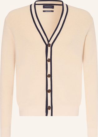 Strokesman's Strokesmans Strickjacke beige