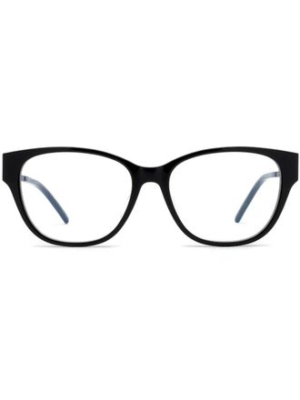 Saint Laurent Eyewear lunettes à monture ronde - Noir