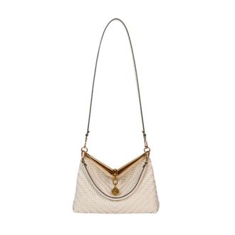 Etro Wei&szlig;e Geflochtene Leder Umh&auml;ngetasche - - Bags - Damen - Wei&szlig; - ONE SIZE