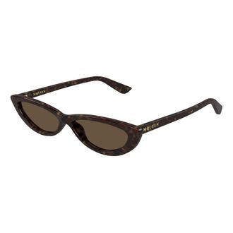 Alexander McQueen Sonnenbrillen - - Accessories - Damen - Braun - 58 MM