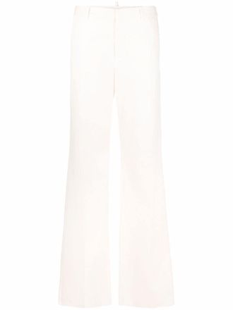 Dsquared2 pantalon droit à taille mi-haute - Tons neutres