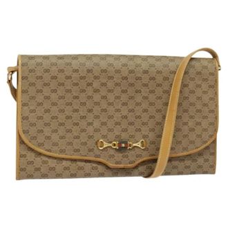 Gucci Pre-owned Leder gucci-taschen - - Pre-owned - Damen - Beige - ONE SIZE