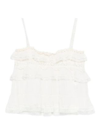 Alberta Ferretti Top - Cr&egrave;me