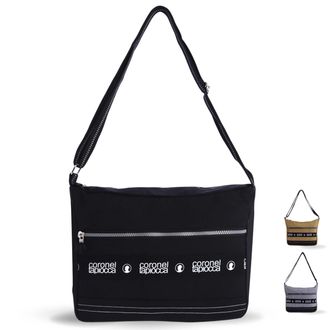 Coronel Tapiocca Womens Bandolera Albertina Damen-Umh&auml;ngetaschen, Schwarz