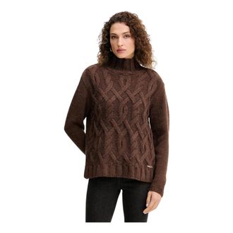 Silvian Heach Damen, Strickwaren, Braun, 2XLGr&ouml;&szlig;e