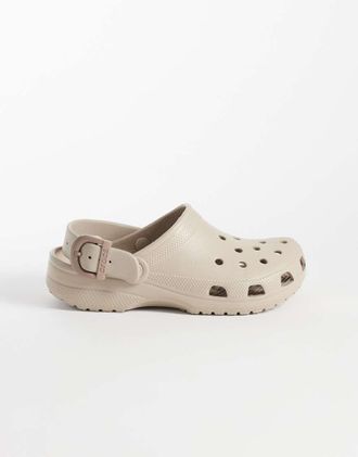 Crocs Klassische Clogs in Braun mit Schnallen