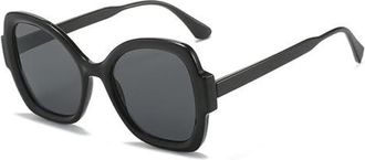 Generic Lunettes De Soleil Dext&eacute;rieur &Agrave; Grande Monture For Hommes, D&eacute;coratives For Le Sport Et Les Vacances For Femmes(Black)