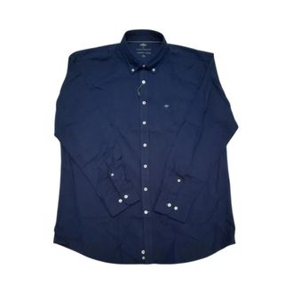 Fynch-Hatton Casual Hemd - - Shirts - Herren - Blau - 2XL