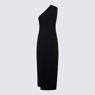 Thom Krom Womens Dresses Black Modal Si Ea