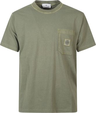 Stone Island Homme, Tops, Vert, Taille: M Stone Island T-shirts et Polos Vert