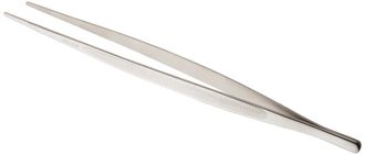Mercer Culinary Edelstahl gerade Pr&auml;zision Zange, Silber Gerade Pr&auml;zisionspinzette, 30 cm Silber