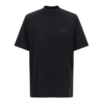 The Attico Femme, Tops, Noir, Taille: 38 FR T-shirt en jersey de coton