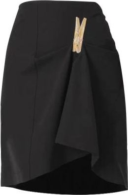 Moschino Femme, Jupes, Noir, Taille: 36 FR Gonna Cady