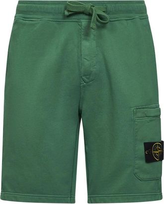 Stone Island Homme, Shorts, Vert, Taille: XL Cargo Bermuda Shorts