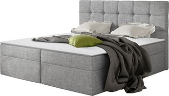 Mirjan24 Boxspringbett Felipe mit 2 Bettk&auml;sten, Lattenrost und Matratze im Set, Doppelbett mit Kopfteil, Polsterbett, Farbauswahl, Bett Stilvoll Schlafzimmer, 