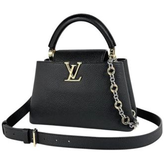 Louis Vuitton Pre-owned Taurillon Schultertasche - - Pre-owned - Damen - Schwarzk - ONE SIZE