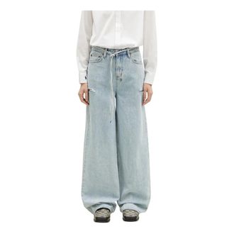 Ksubi Wide Jeans - Femme - Jeans - Bleu - Taille: W27
