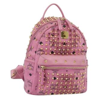 MCM Pre-owned Mini Rucksack - - Pre-owned - Damen - Rosa - ONE SIZE