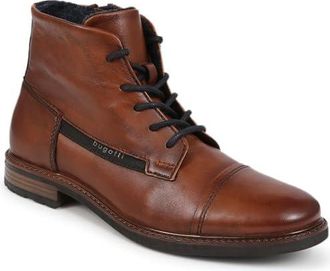 Bugatti Bottines Chelsea &agrave; lacets pour homme Marron 315-95739-4000, cognac, 42 EU
