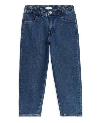 Arket Pull-on-Jeans -Blau