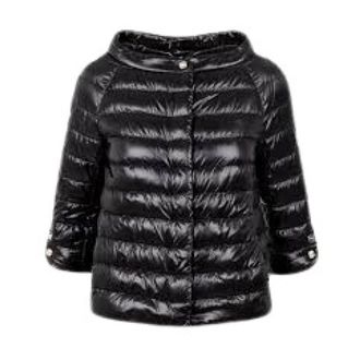 Herno Schwarzer Umhang mit Eiformigem Stil - - Jackets - Damen - Schwarzk - S