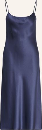 Vince Vince Satinkleid blau