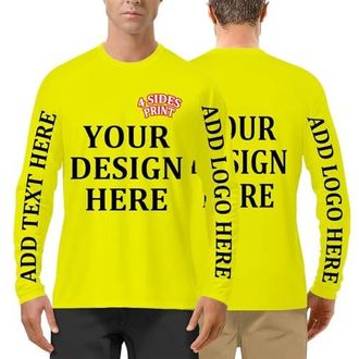 Generic Pull pour homme à col rond, léger et respirant pour la vie quotidienne - T-shirt de soleil personnalisé tendance - Chemise de sport tendance - Couleur