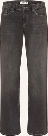 Only Wide Leg Jeans schwarz