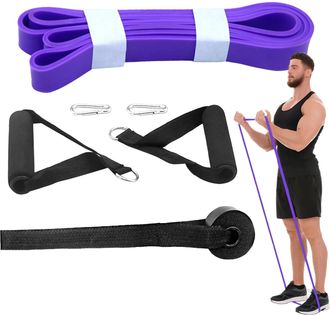 Generico Widerstandsband-Set, Fitnessb&auml;nder, Widerstandsb&auml;nder, Widerstandsb&auml;nder, Latex-Trainingsb&auml;nder, elastisches Trainingshilfswerkzeug