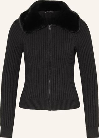 Marc Aurel Marc Aurel Strickjacke Mit Abnehmbarem Kunstfell schwarz