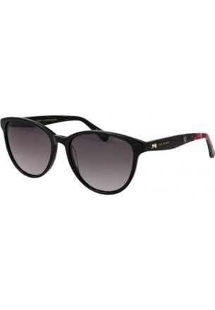 Ted Baker TB1763 Flori 001 gl&auml;nzend schwarz grau Verlauf Sonnenbrille