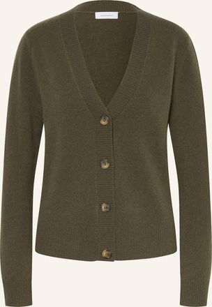 Darling Harbour Darling Harbour Strickjacke Aus Cashmere gruen